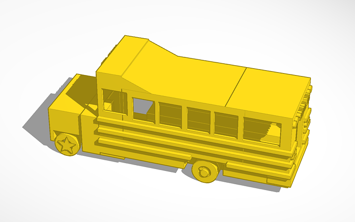 3D design Thomas Chevy B-60 School Bus 1990 | Tinkercad