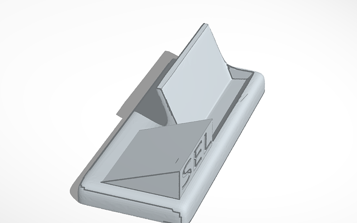 3D design Card Holder - Tinkercad
