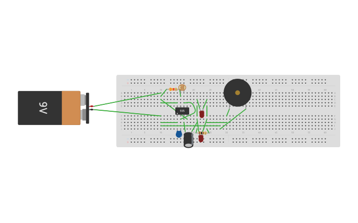 Circuit design circuito de sonido - Tinkercad