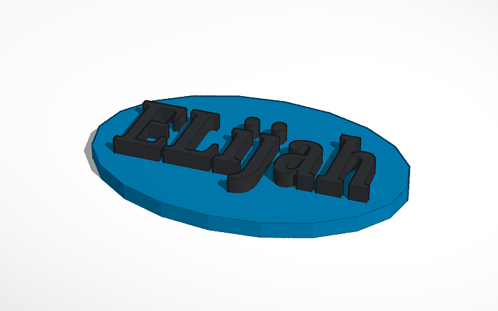 3D design ELijah - Tinkercad