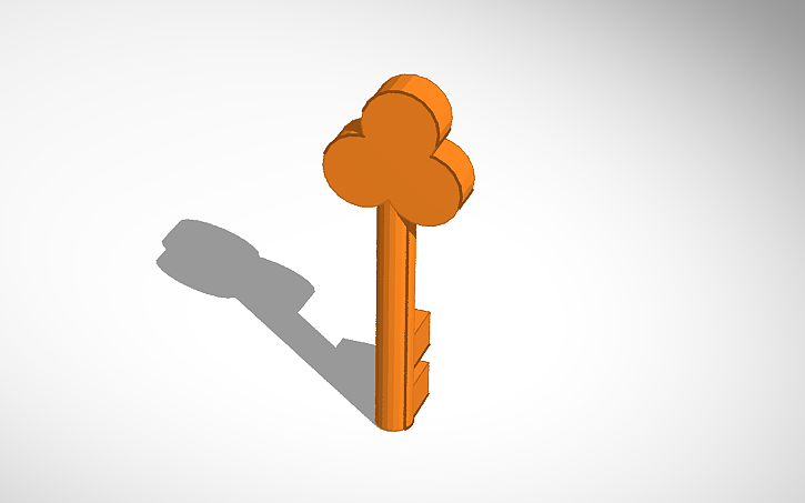 3D design Key | Tinkercad