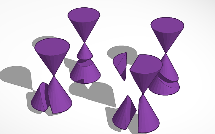 3d Design Conic Sections Tinkercad