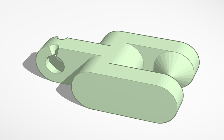 3d Design Chain Link 30x16x8 Tinkercad