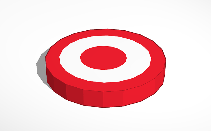 3D design Target - Tinkercad