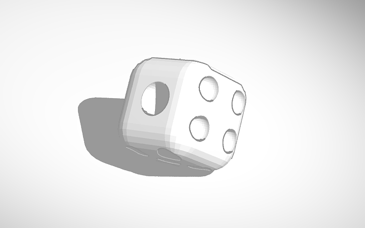 3D design Dado tpr | Tinkercad