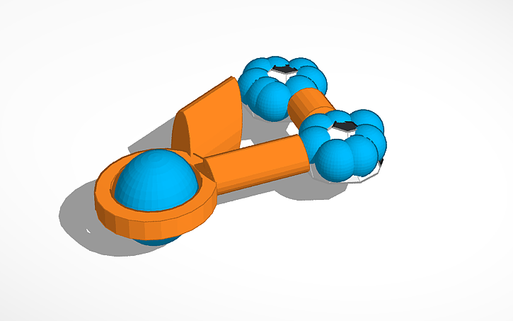 3D design Base lunaire - Enzo et Lenny - Tinkercad