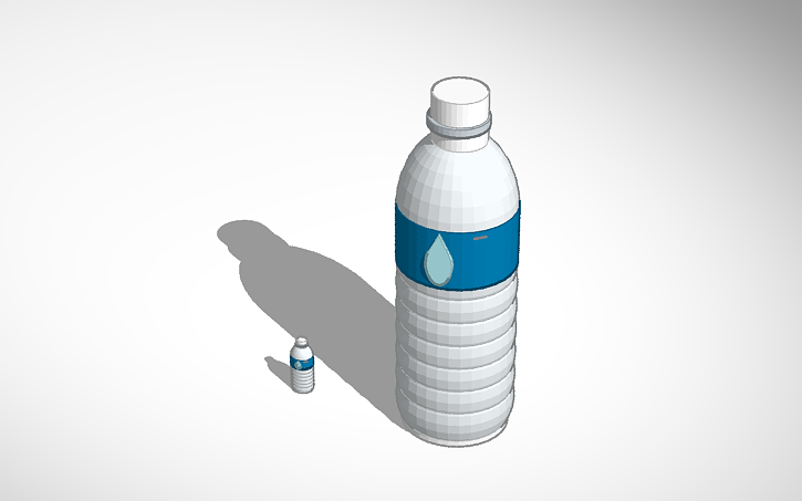 3D design Water Bottle - Tinkercad