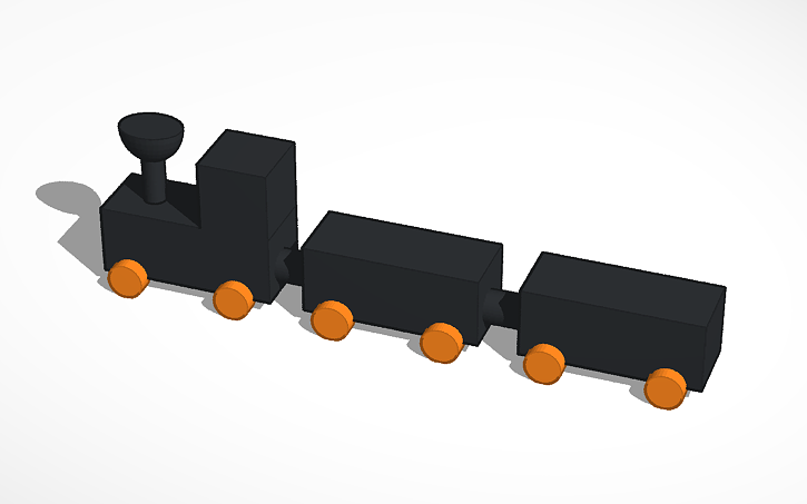 3D design My First Train | Tinkercad