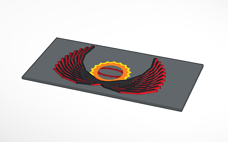 3D design The Royal Guard Emblem - Tinkercad