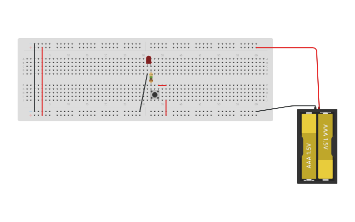 Circuit design circuito de prueba de diodos led 1 | Tinkercad