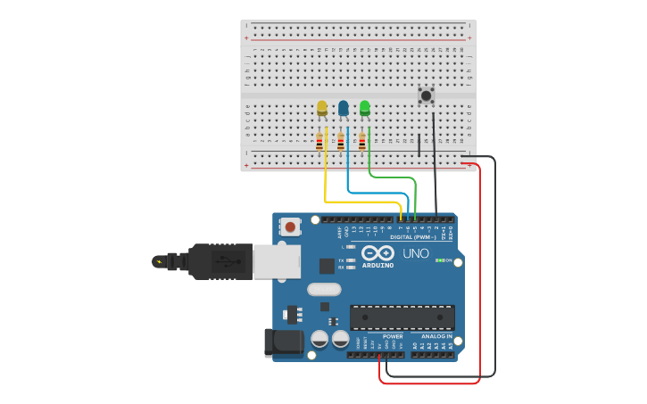 Circuit design External Interrupt_S2 - Tinkercad