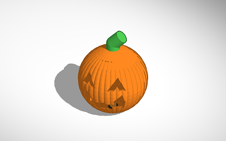 3D design Jack'o'lantern #Halloween2016 - Tinkercad