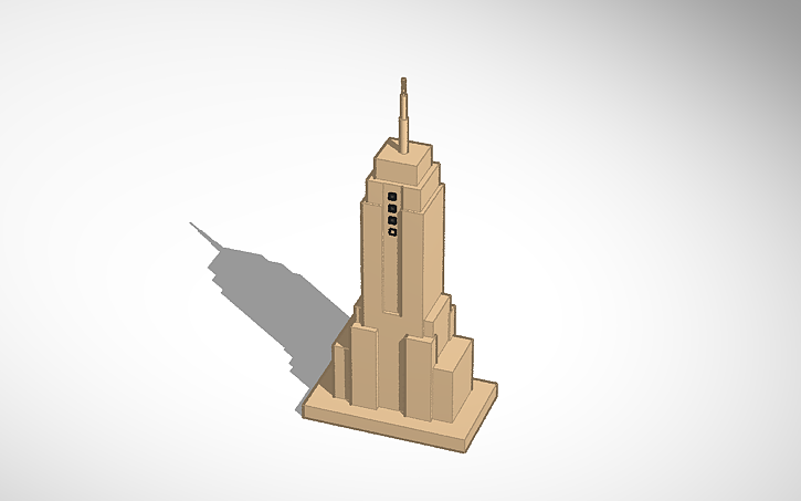 3D design jm31258 Famous Building | Tinkercad