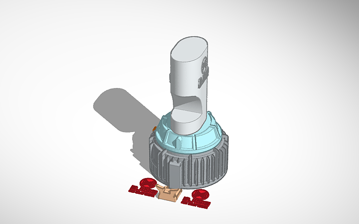 3D design Mr. Fusion - Tinkercad