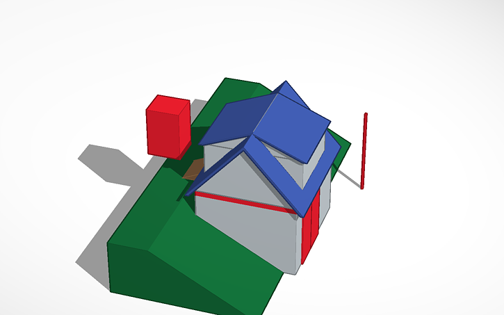 3D design Garden Shed w shed dormers | Tinkercad