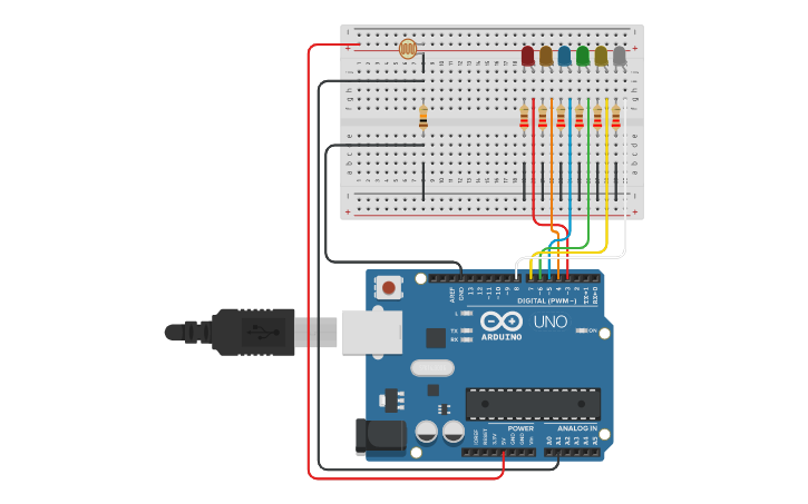 Circuit design lab #8 | Tinkercad