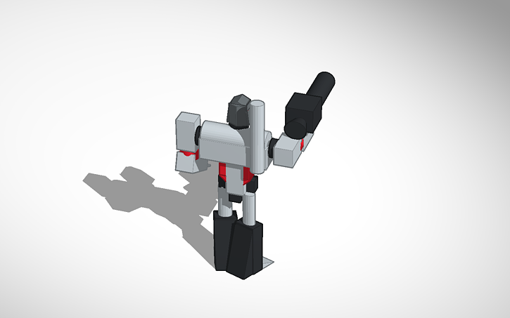 3D design megatron - Tinkercad
