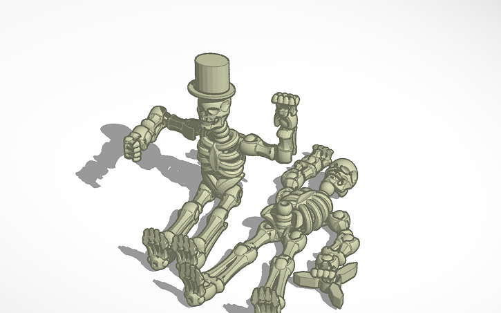 3D design Skeleton | Tinkercad
