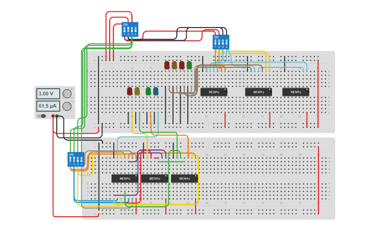 Circuit Design Dld Project Tinkercad
