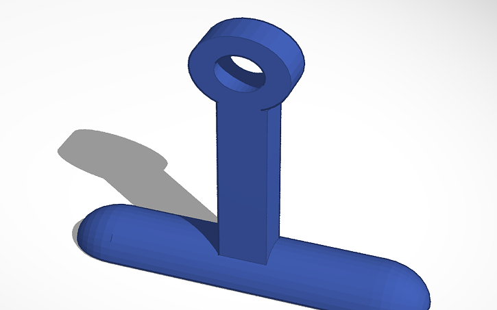 3D design Velvet_Rope_Bracket | Tinkercad