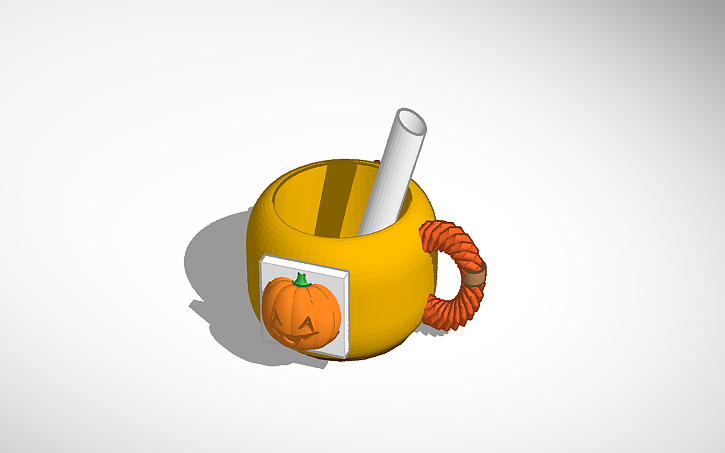 3D design Fall Mug - Tinkercad
