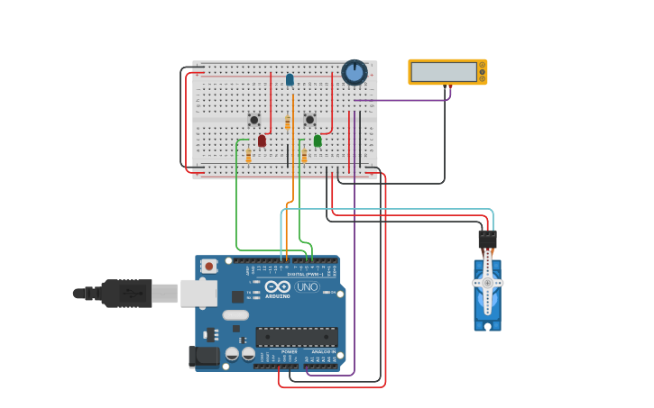 Circuit design INSPE Barre électrique de bateau version ENZO - Tinkercad