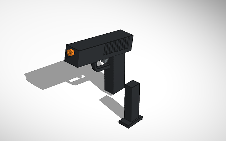 3D design glock 19 - Tinkercad