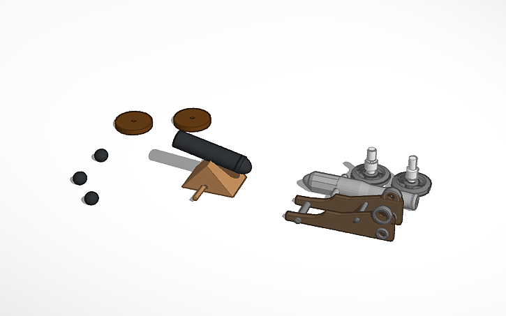 3D design Cannon/updated | Tinkercad