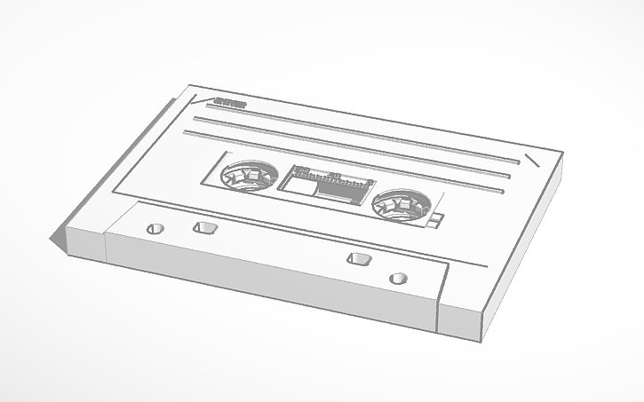 3D design Musicopoly-cassette | Tinkercad