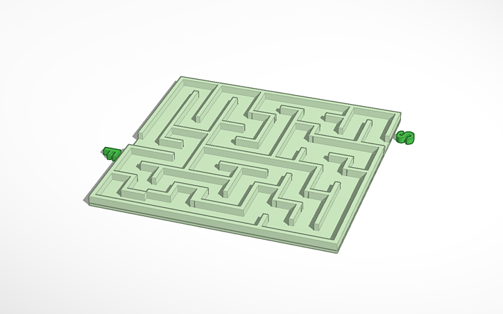 3D design Maze | Tinkercad