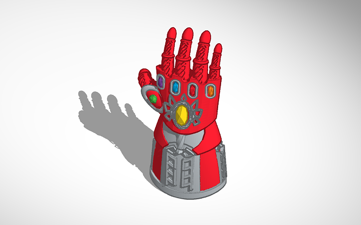 3D design The Inevitable Infinity Gauntlet | Tinkercad
