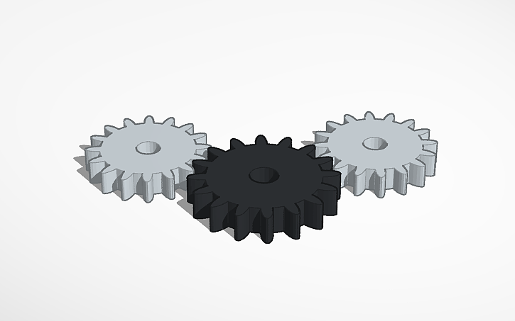 3D design Gear - Tinkercad