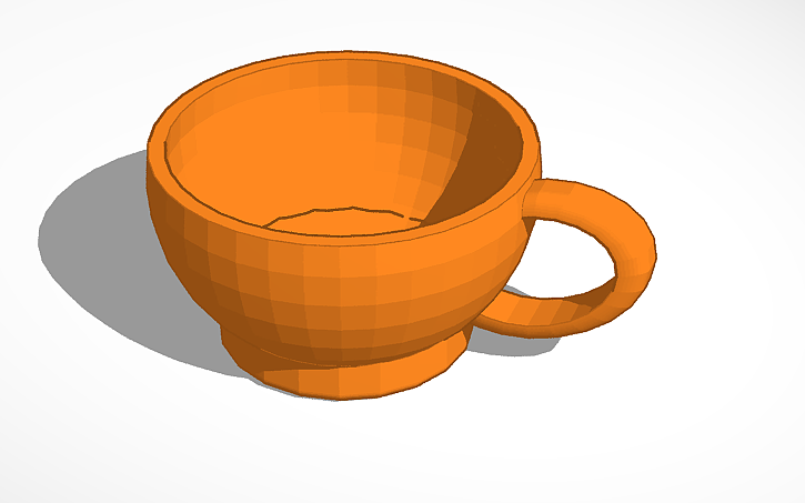 3D design Lesson 2 - tea cup - Tinkercad