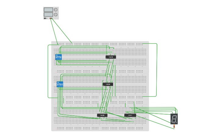Circuit Design Multiplier Tinkercad