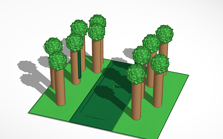 3D design Ecosystem Project (Swamp) - Tinkercad