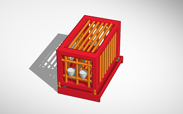 3D design THESIS CAGE PROTOTYPE DESIGN - Tinkercad