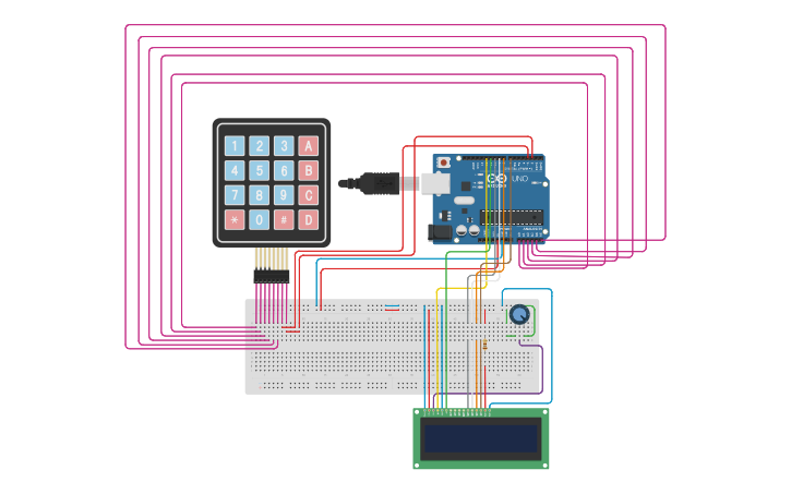 Circuit Design Hesap Makinesi Tinkercad