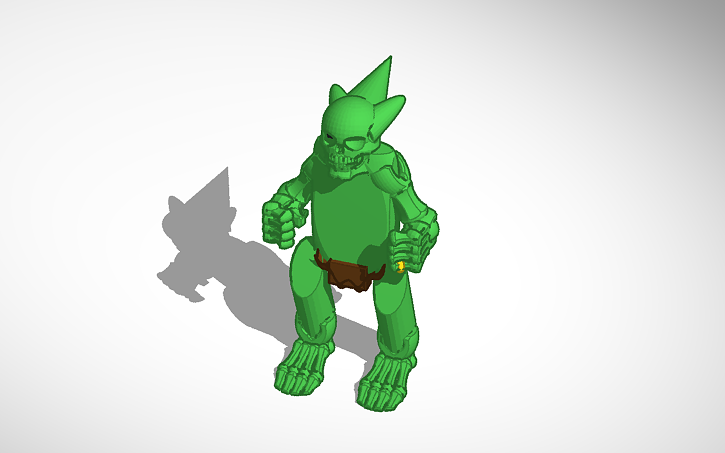 3D design Goblin | Tinkercad
