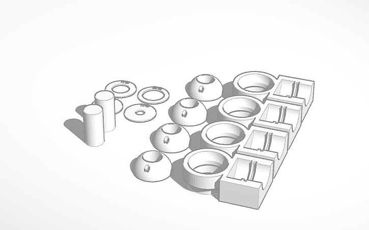 3D design heim joint - Tinkercad