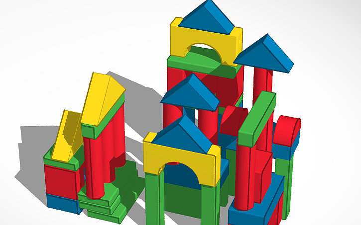 3D design Copy of Copy of Tinkercad Blocks - Tinkercad