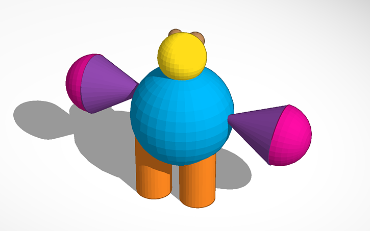 3D design A person | Tinkercad
