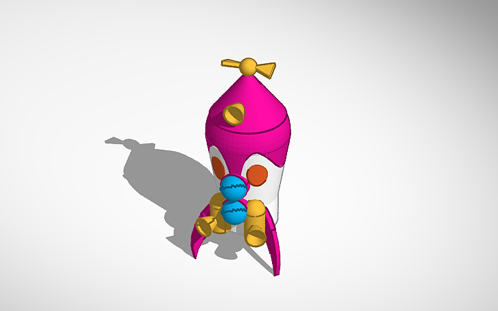 3D design Hocotate Ship (pikmin) - Tinkercad