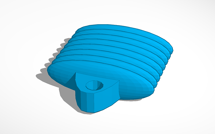 3D design MD Backpack Zipper Pull - Tinkercad