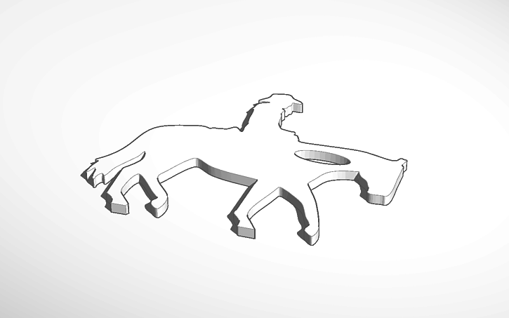 3D design paard en cowboy - Tinkercad
