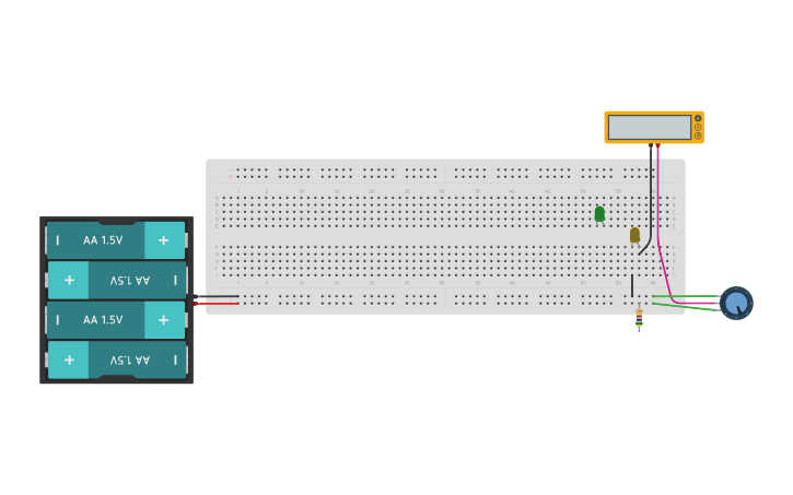 Circuit design Topic 1 - Simple LED | Tinkercad