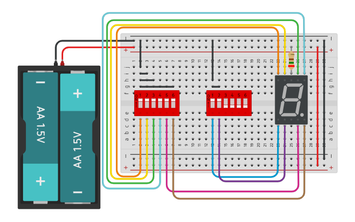 Circuit design Desafio | Tinkercad