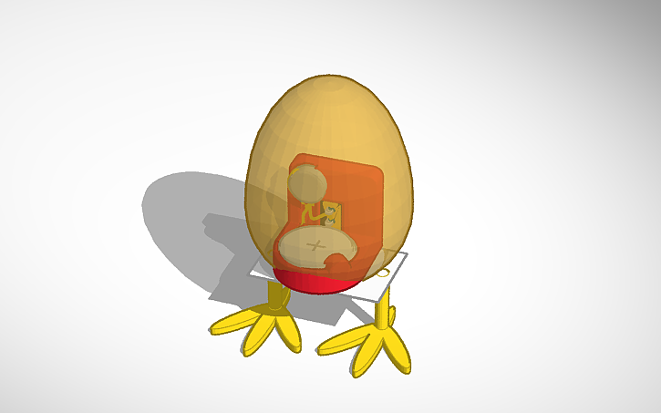 3D design Moving egg - Tinkercad