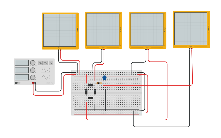 Circuit design practica 5 | Tinkercad