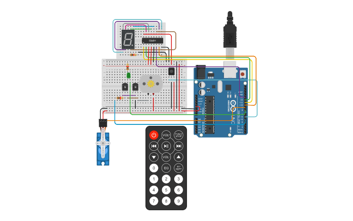 Circuit Design Midterm Tinkercad
