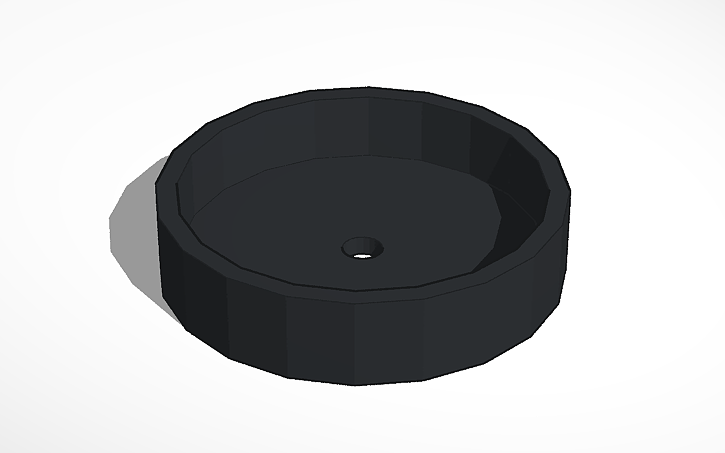 3D design Screw Cap - Tinkercad